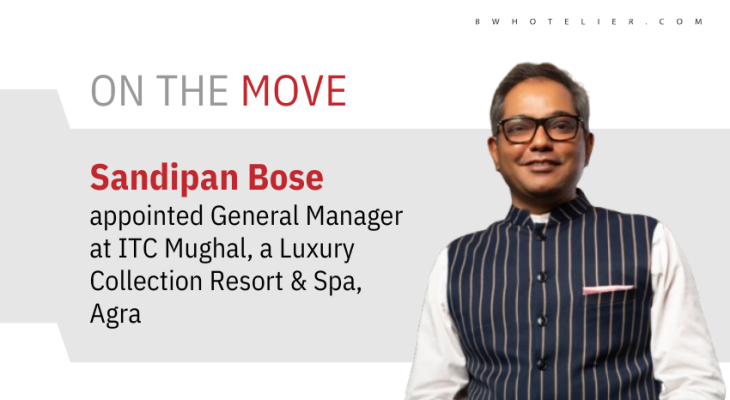 Sandipan Bose assumes General Manager role at ITC Mughal, a Luxury Collection Resort & Spa, Agra ...